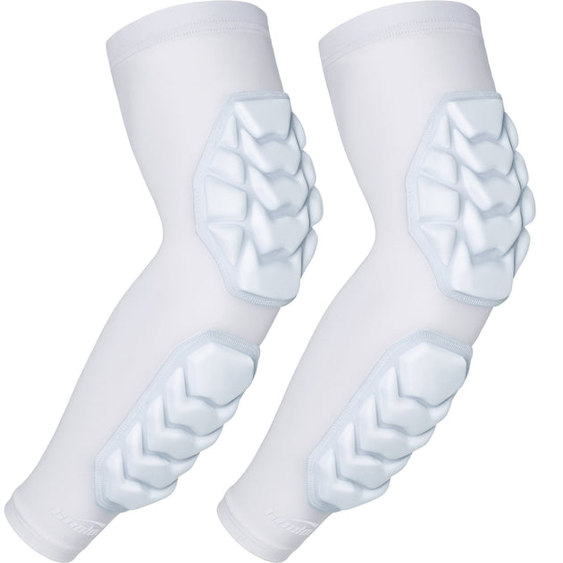 COOLOMG & TS Football Arm Padded Elbow Sleeve For Youth Adult C01_FT001