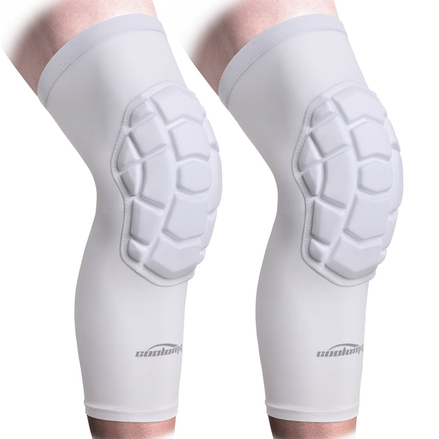 COOLOMG Knee Pads Protective Knee Compression Sleeves for Basketball ...
